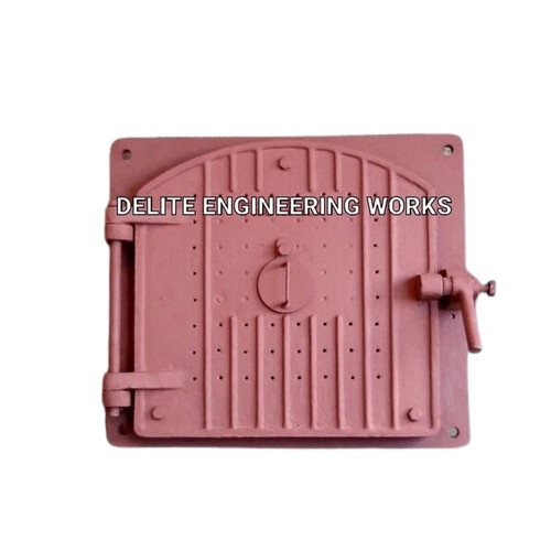 Red Oxide Easy To Install And Maintain Boiler Fire Door at Best Price ...
