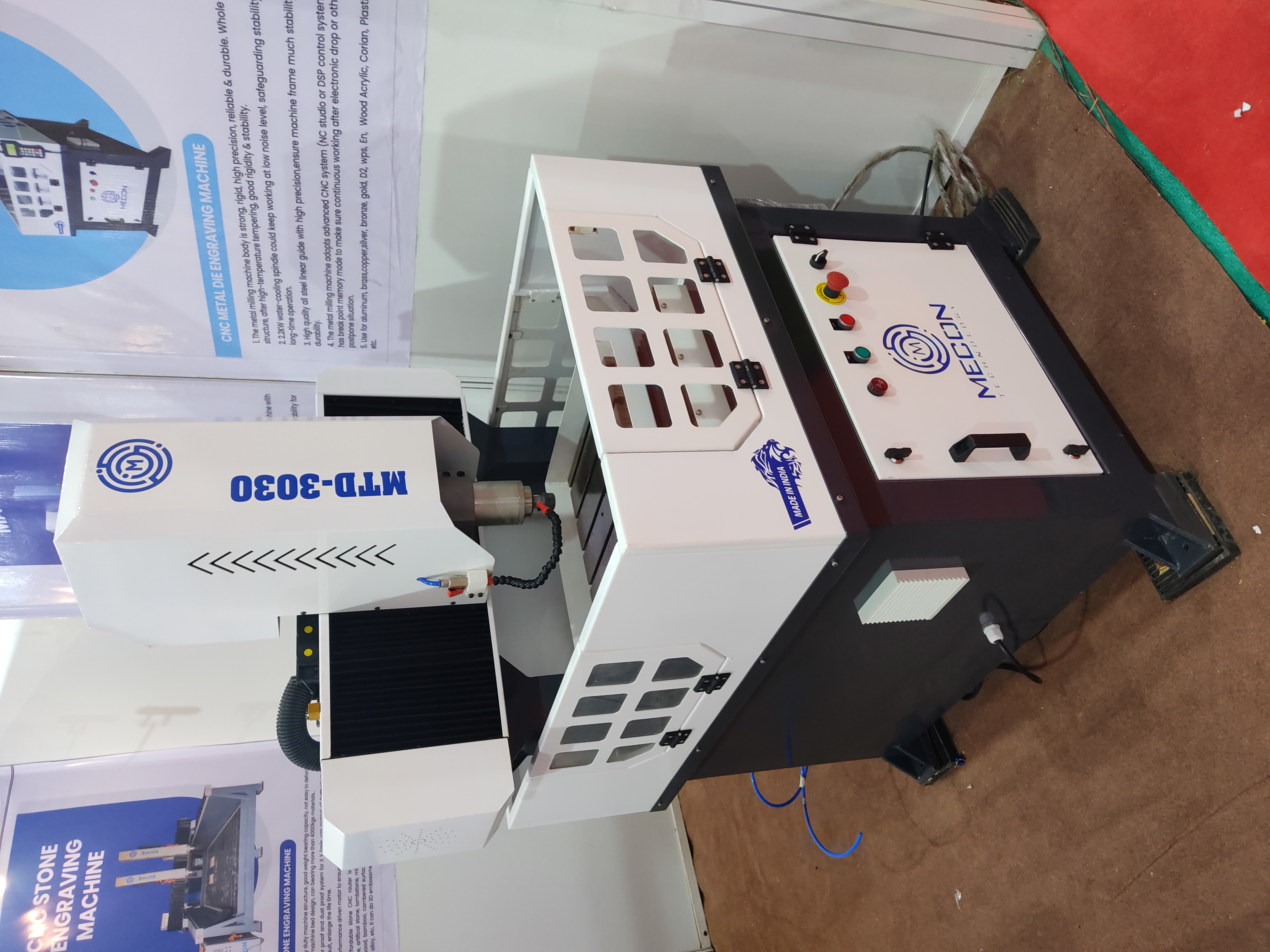 Multicolor Electric Semi Automatic Cnc Die Making Machine For ...