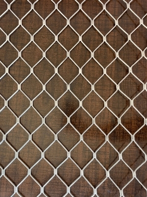 Any Color Corrosion Proof Silver Hexagonal Aluminium Grill For Window ...