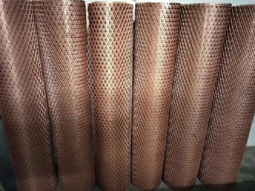 Radish Brown Copper Expanded Mesh at Best Price in Delhi | Maa Sharda ...