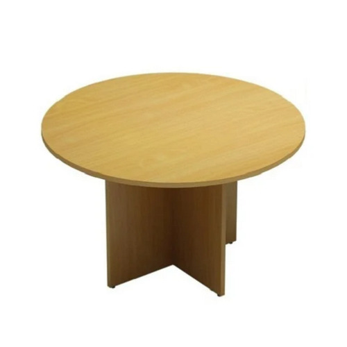 Machine Made Plain Wooden Round Table For Home And Restaurants Use at ...