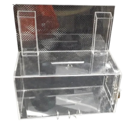 White Acrylic Donation Box at Best Price in Mumbai | Shraddha Sales White Acrylic Donation Box at Best Price in Mumbai | Shraddha Sales