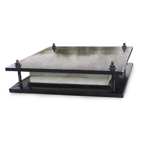 Single Row Strong Rust Free Caron Steel Elastomeric Bridge Bearing Bore ...