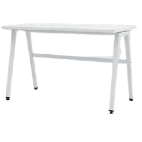 Eco-Friendly Wooden White Study Table Design: One Piece at Best Price ...