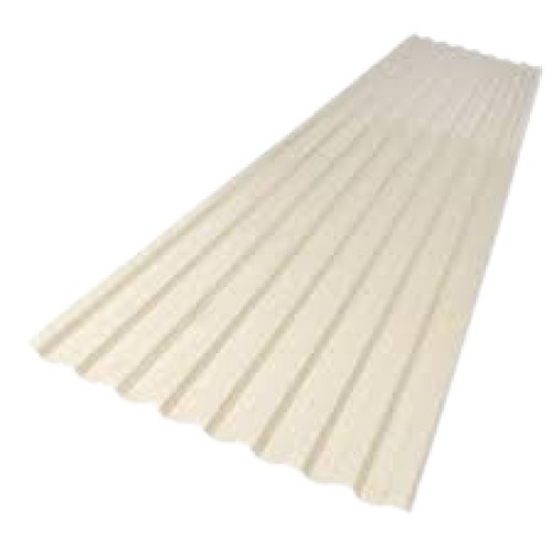 Plain White Rectangle Shape High Quality Plastic Roofing Sheets Length ...
