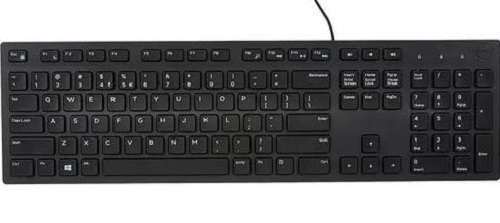 Black ‎44X17X56 Cm Rectangular Plain Abs Plastic Wired Computer ...