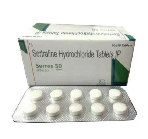 Pack Of 10X10 Strips Sertraline Hydrochloride Tablets Cas No: D at Best ...