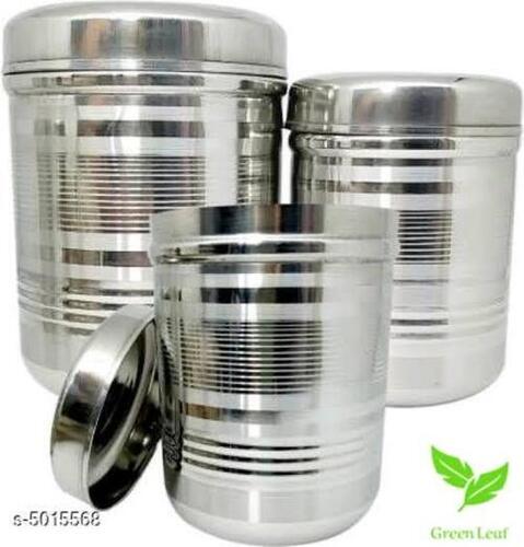 Stainless Steel Container With Air Tight Cap For Food Packaging at Best ...