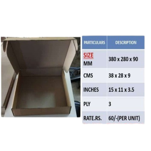 Paper Self Erect Corrugated Boxes at Best Price in Chennai | Carton Box ...