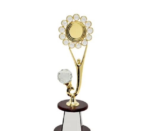 Crystal Round Designer Trophy Dimension(l*w*h): 11 X 5 X 2 Inch Inch ...