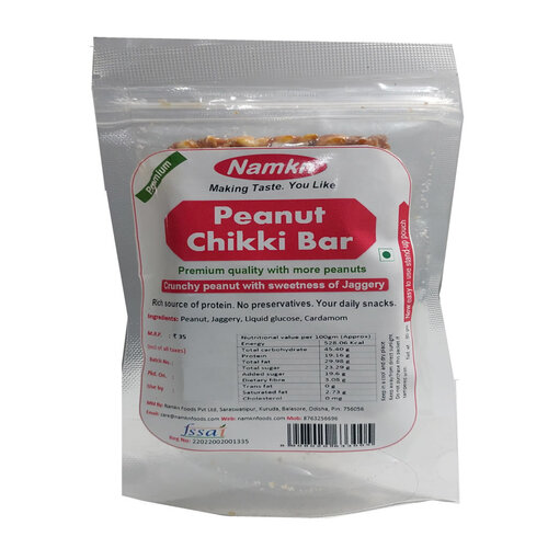 Crunchy Sweet Peanut Chikki Bar at Best Price in Balasore | Namkn Foods ...