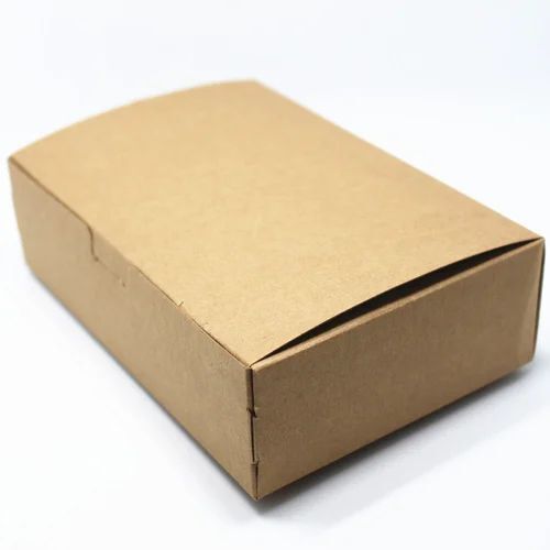 Rectangular Die Cut Corrugated Kraft Paper Box at Best Price in ...
