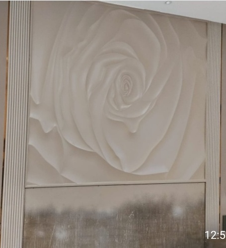 External Wall Materials 3D Mdf Rose Wallpanelling at Best Price in ...