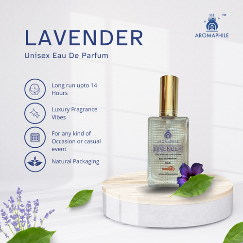 Lavender Eau De Parfum 60 Ml Pack at Best Price in Kolkata | Aromaphile