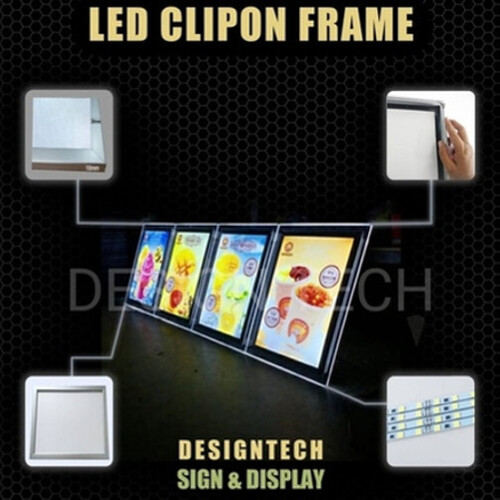 Led Clip On Display Board at Best Price in Mumbai | Design Tech Sign ...