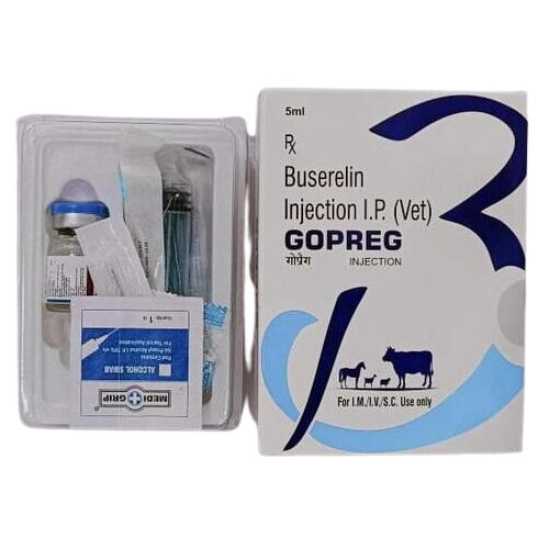 Crystal Buserelin Acetate Injection For Veterinary Use, 4 Mcg at Best ...