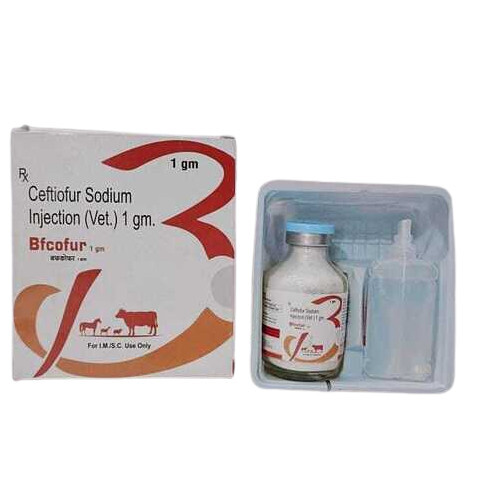 Ceftiofur Sodium Injection For Veterinary Use, 1 Gm at Best Price in ...