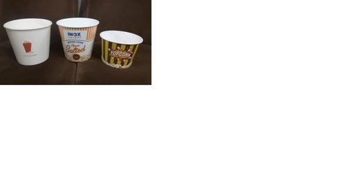 Disposable Popcorn Bucket At Best Price In Vadodara Gujarat Hanumaxx