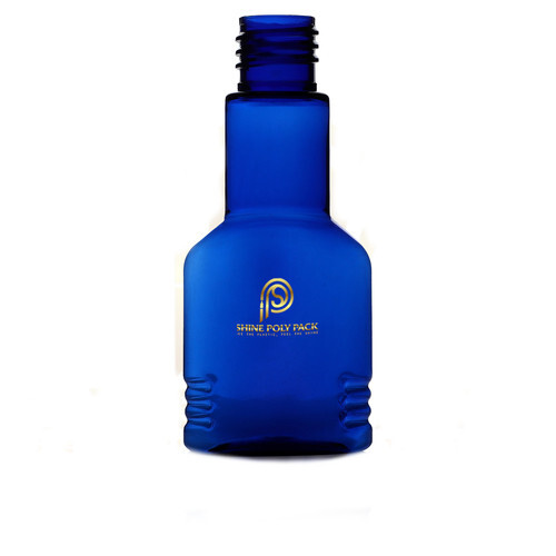 Plain Blue Color Plastic Bottle Capacity: 50Ml - 500Ml at Best Price in ...