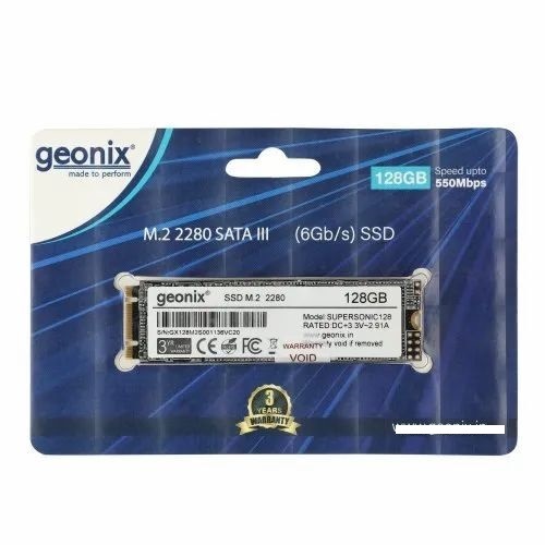 Geonix Black 128Gb Solid State Drive at Best Price in Delhi | Geonix ...