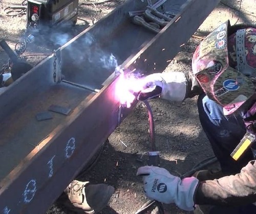 Steel Beam Welding Work at Best Price in Panvel | Sterling Infrasteel