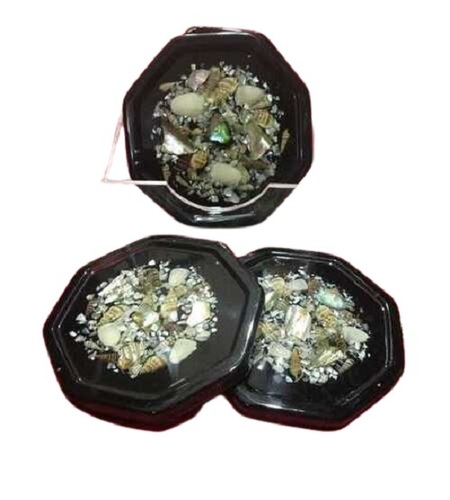 Bliss Shell Octognal Coster Black [Bs-157] at Best Price in Goa | Bliss ...