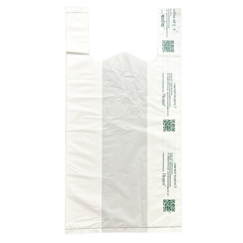 White Compostable Carry Bag at Best Price in Delhi | Agn Enterprises