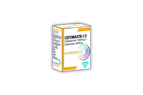 Cefotaxime 1000 Mg And Sulbactam 500mg Injection at Best Price in Delhi | Rk Lifecare Inc