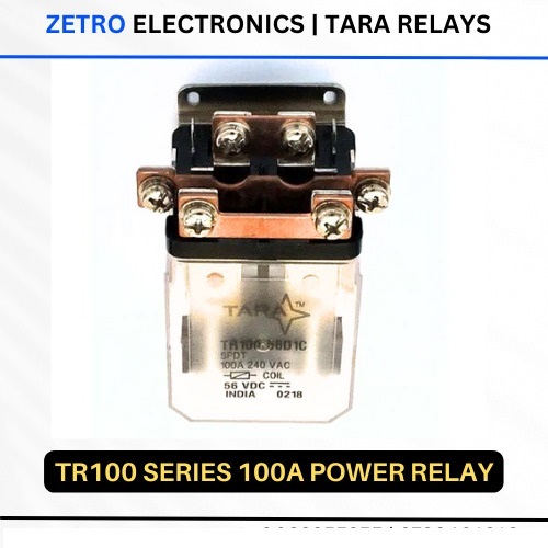 Tr100 Series 12V 24V 100A Power Relays Zetro Electronics Pune - Tara ...