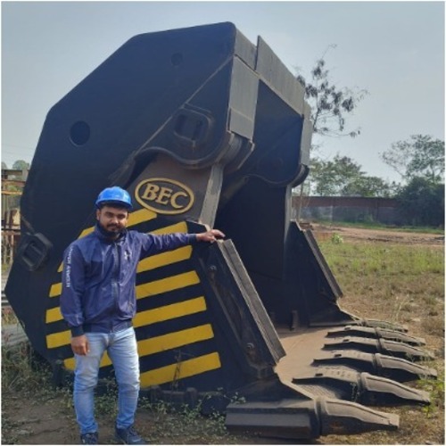 Hydraulic Shovel Bucket For Komatsu Pc 2000-8 Komatsu Bucket at Best ...