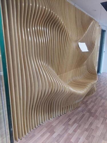 Long Lasting Curving Wood Slatted Walls Panels at Best Price in ...