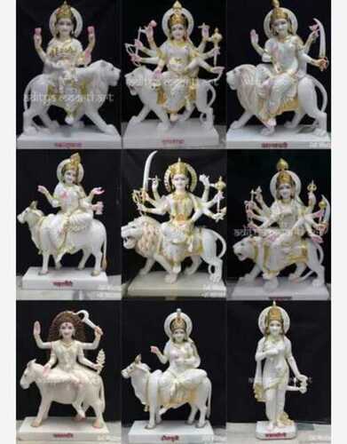 Durga Mata Ji Statue at Best Price in Ramgarh | Gaurav Murti Marble