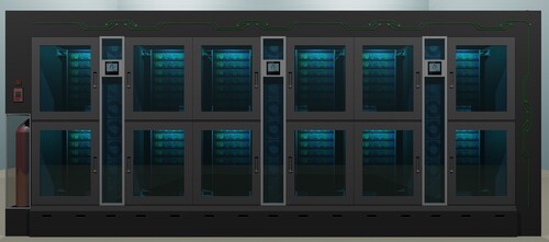 12 It 42u Smart Rack Containment Data Center at Best Price in Ranga ...