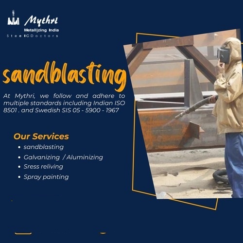 Sandblasting Services at Best Price in Bengaluru, Karnataka | Mythri ...