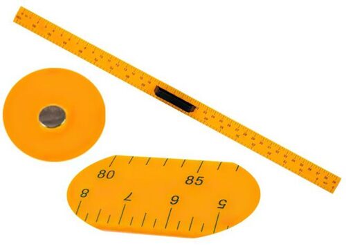 Measuring Rulers Plastic Rulers Metric And Inch Scale 39 Inch 100 Cm ...