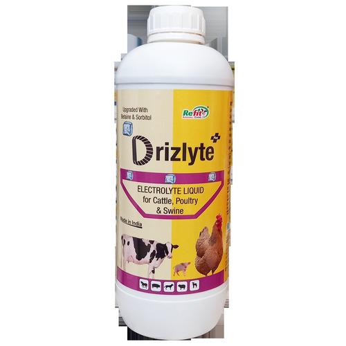 (electrolyte Liquid For Cattle, Poultry & Swine) (drizlyte Plus 1 Ltr ...