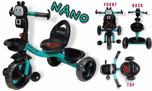 Pedal Operated Easy To Ride Moveable Three Wheeler Tricycle For Kids at ...