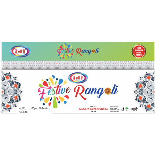 Rangoli Colour - Box - 10 Pieces at Best Price in Hathras | Shakti ...