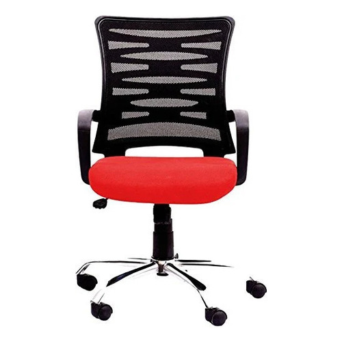 Red And Black Mesh Office Chair at Best Price in New Delhi | Umar Furniture
