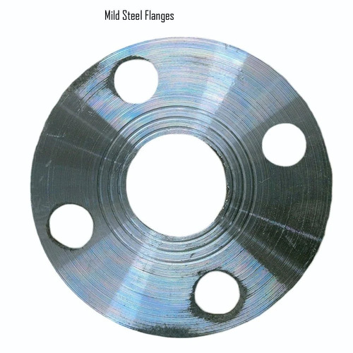 Mild Steel Flanges - High Strength, Round Shape | Durable, Corrosion ...