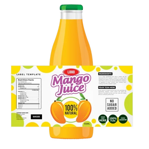 Bottle Label Sticker at Best Price in Delhi, Delhi | Pk Scan Graphics