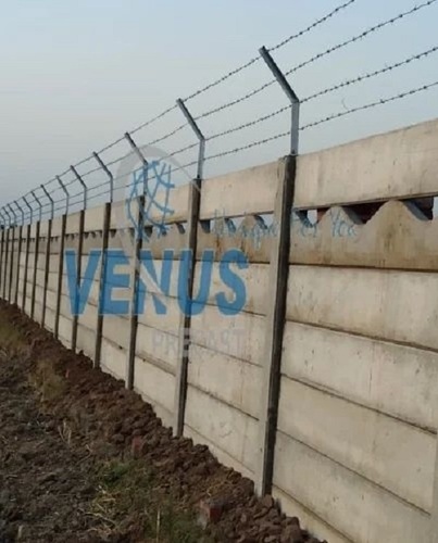 Rcc Boundary Wall High Durability Rcc Material Weather Resistant