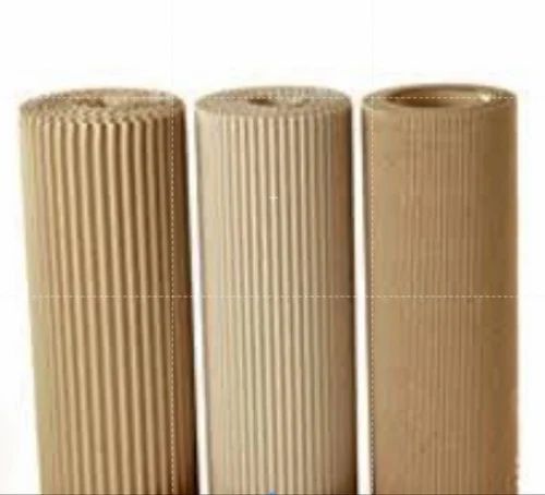 Packaging Corrugated Rolls - Kraft Paper, 120 Gsm , Brown Color, Plain ...