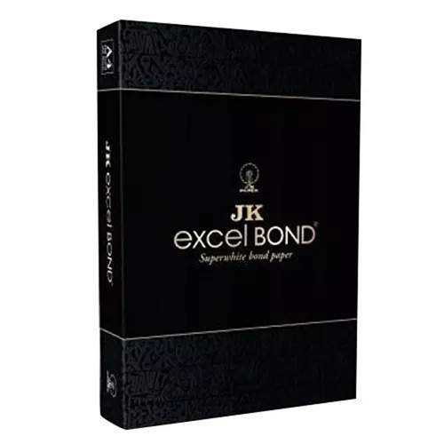 Jk Excel 90 Gsm A4 Size Bond Paper 100 Sheets White (pack Of 1 Ream) at ...