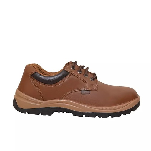 Allen Cooper Composite Toe Safety Shoes Leather Low Ankle Pu Sole Tan ...