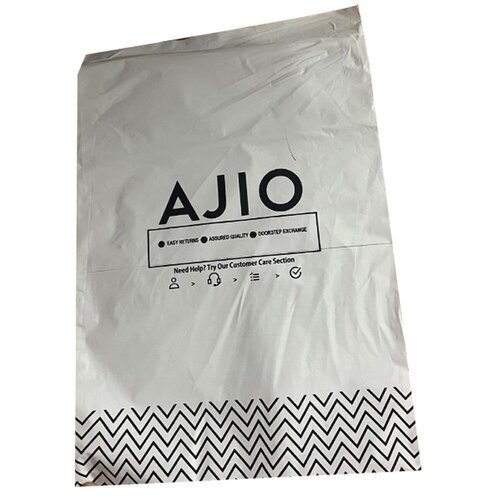 Plain Tamper Proof Courier Bag - Color: White - Color: White at Best ...