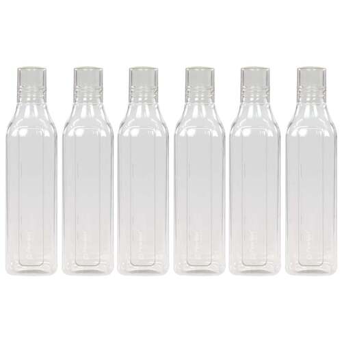 Square Transparent Pet Bottles - Capacity: 250 Milliliter (ml) at Best ...