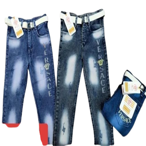 Kids Washed Denim Jeans at Best Price in Delhi | Rishabh Traders