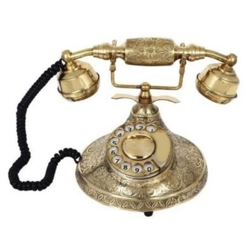 Golden Maharaja Telephone at Best Price in Delhi, Delhi | Sufia Handicrafts