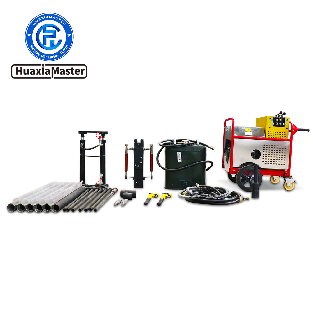 Electric Start Hydraulic Portable Double Tube Earthing Drilling Machine ...
